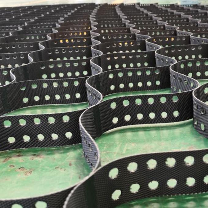 Geocell Gravell Grid Gravel Driveway For HDPE Geocell Slope Protection