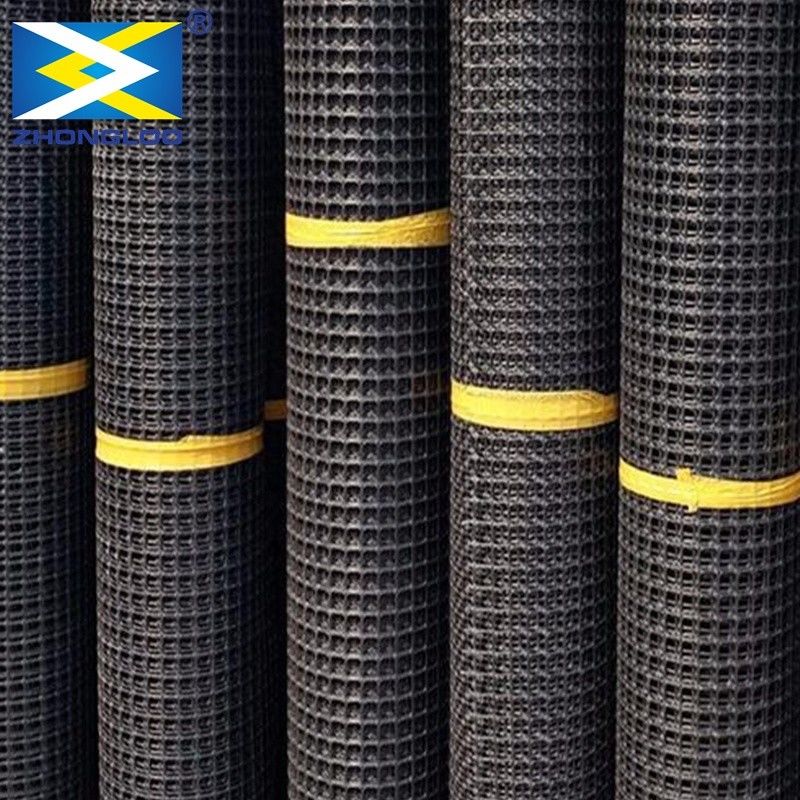 Polypropylene Plastic PP Biaxial Geogird PE Uniaxial Geogrid for Road ...