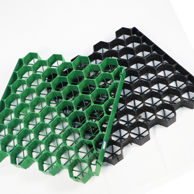 Road Construction Plastic Grass Grid Gravel Mat For Parking Lot