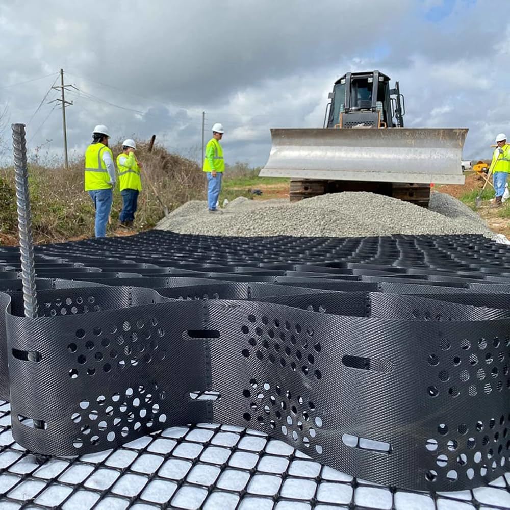 Durable HDPE Geocells Smooth Surface HDPE Geocell for Driveways Erosion ...